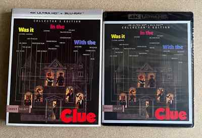 CLUE (1985) | 4K Ultra HD + Blu-ray Collector's Edition with Slipcover ...