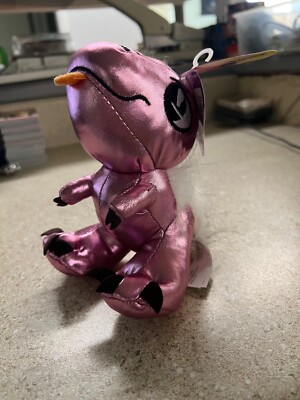 Dino Collecto Ariana Adorex Baby T-rex 7" Plush Toy Metallic NWT | eBay