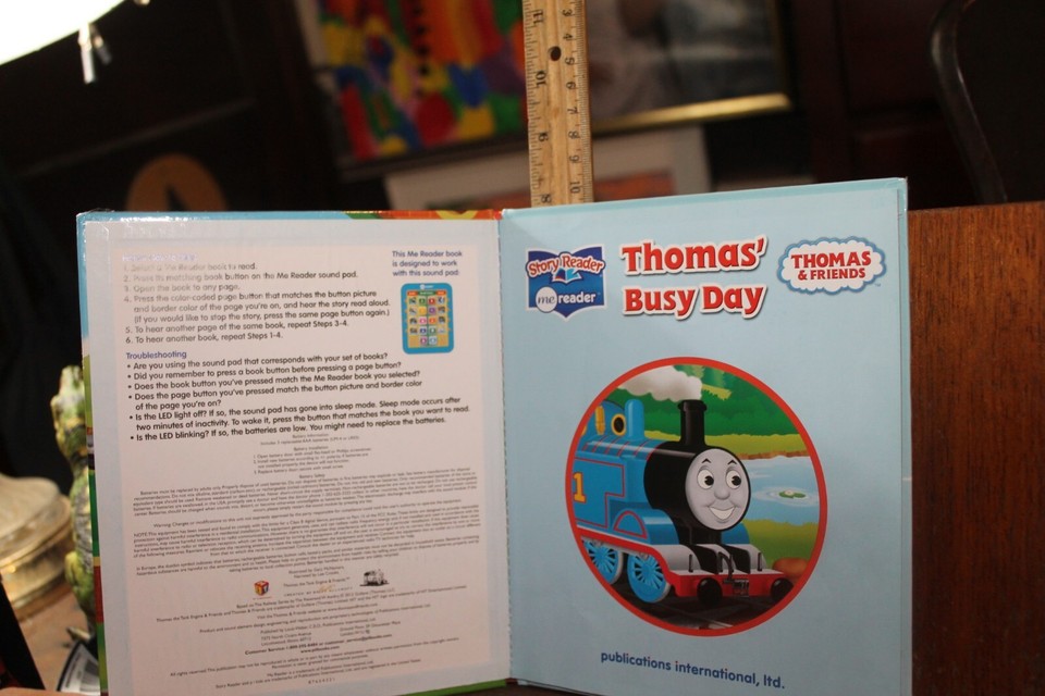 Thomas and Friends Busy Day Hardback Book Me Reader BOOK ONLY | eBay