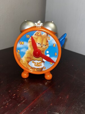 VTG Garfield The Movie Fortune Telling Toy Alarm Clock 2004 working | eBay