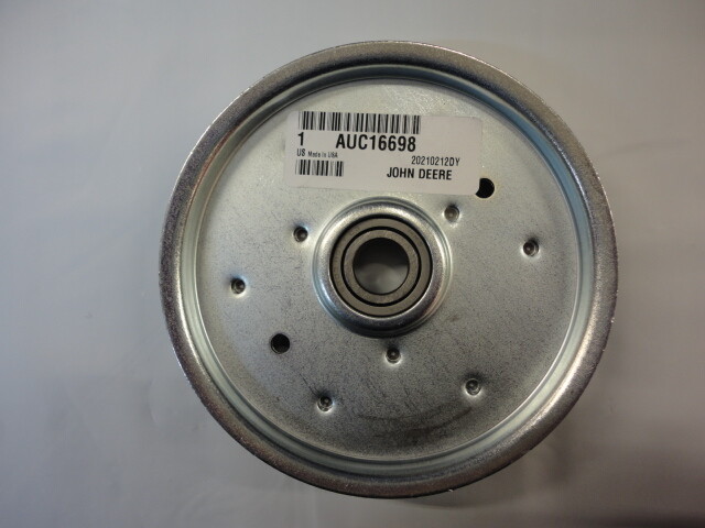 John Deere Genuine OEM Flat Idler Pulley AUC16698 Old Part # Am106627 ...
