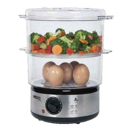 Food Steamer Cooker Electric Healthy Vegetable Steaming Pot Stackable ...