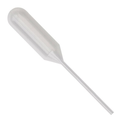 Transfer Pipette, 4.0ml, Narrow Stem, Short, 85mm, Karter Sci (Pack of ...