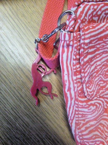 KIPLING RED & CREAM SMALL CROSS BODY BAG TRAVEL HOLIDAYS MONKEY & LONG ...