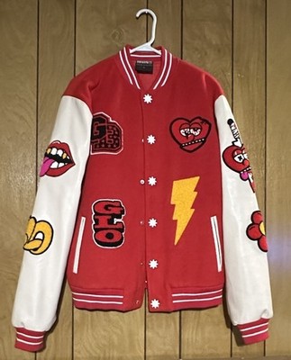 Glo Gang Worldwide Varsity Bomber Jacket Size Large | eBay UK