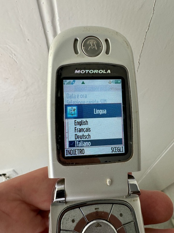 CELLULARE MOTOROLA V600 GSM UNLOCKED SIM FREE DEBLOQUE | eBay