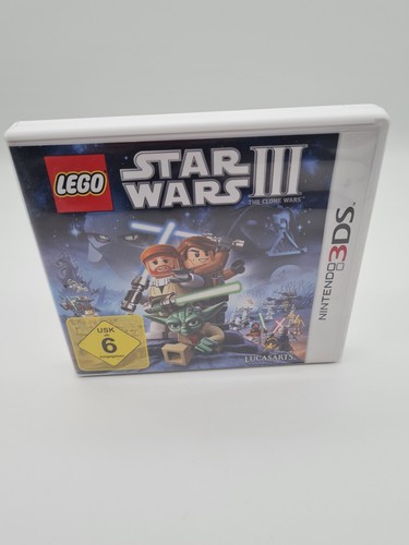 Lego Star Wars III - The Clone Wars (Nintendo 3DS, 2011) 8717418406288 ...