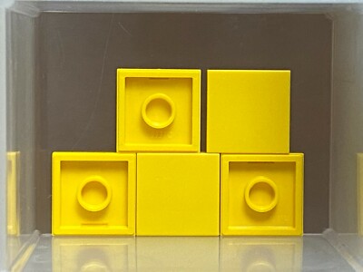 LEGO Parts - Yellow Tile 2 x 2 w Groove - No 3068b - QTY 5 | eBay
