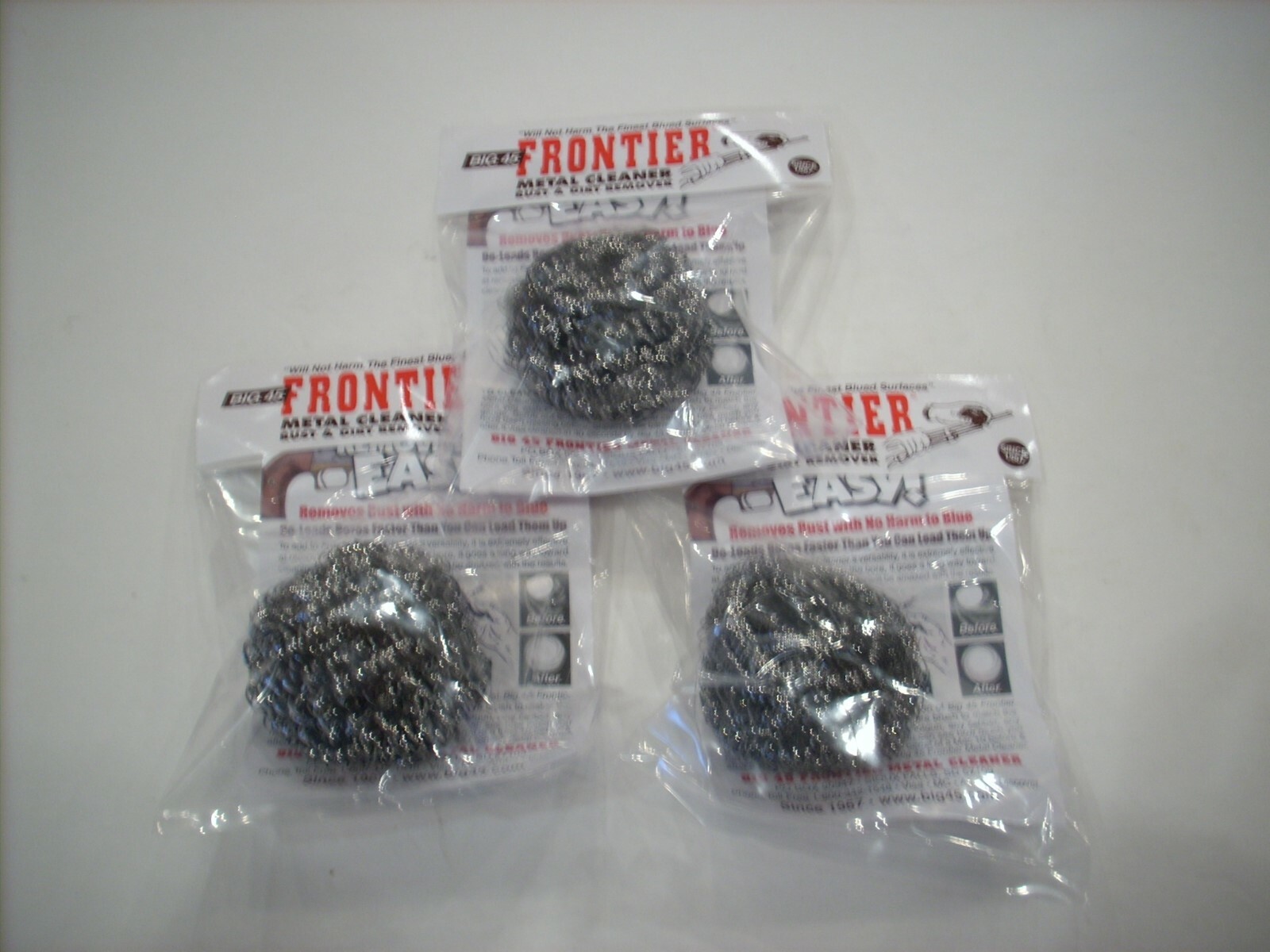 Big 45 Frontier Metal-Bore Cleaner Pads ! SUPER DEAL, LOWEST PRICE ! $6 ...