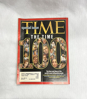 Time Magazine April 26 2004 Special Issue Time 100 World Influential ...