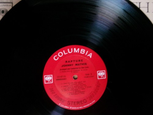 Lot 4 JOHNNY MATHIS LP Albums-Rapture/Mathis Is/Sings/Johnny | eBay