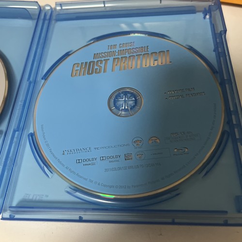Mission: Impossible: Ghost Protocol (Blu-ray/DVD Combo, 2011) | eBay