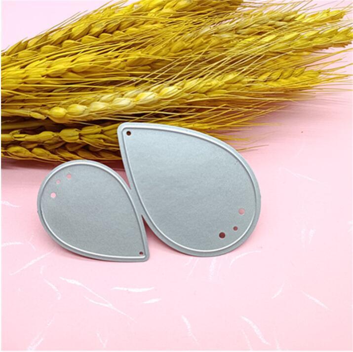 Metal Cutting Dies drop earring Crafts Die Stencil DIY Scrapbooking ...