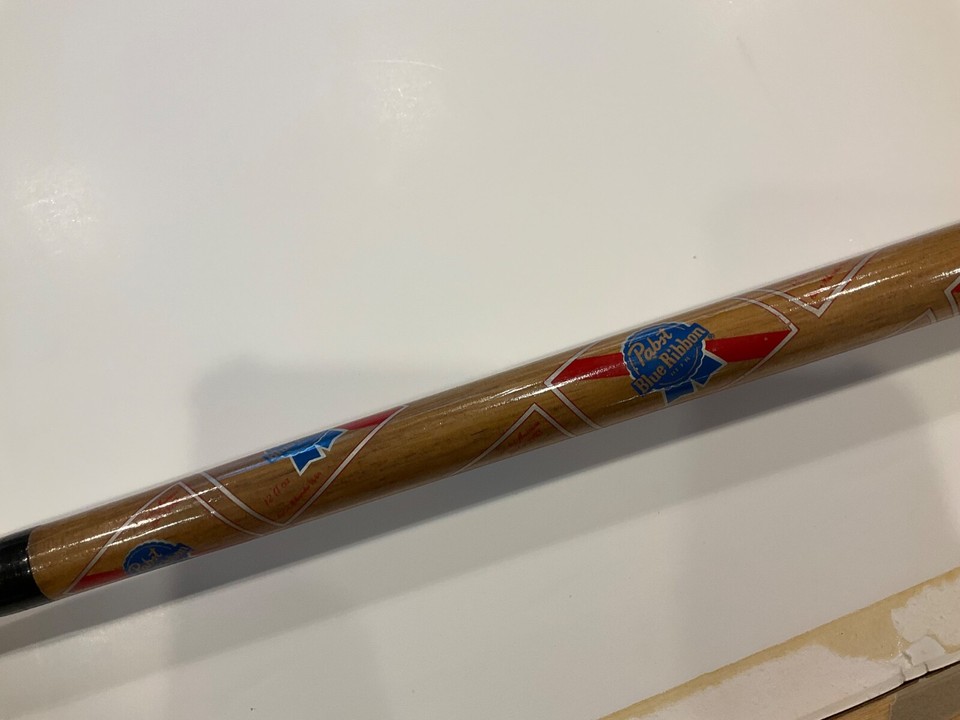 Vintage Pabst Blue Ribbon Pool Cue Stick 2 Piece Beer Promo Billiards ...