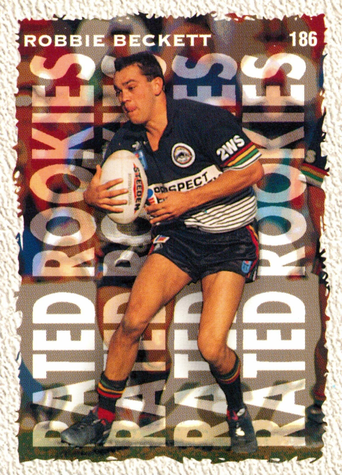 1995 PENRITH PANTHERS NRL Card ROBBIE BECKETT Rated Rookies | eBay