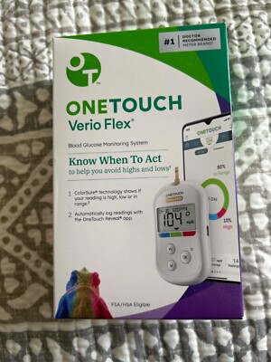 OneTouch Verio Flex Blood Glucose Monitoring System | eBay
