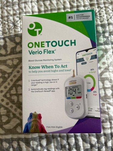 OneTouch Verio Flex Blood Glucose Monitoring System | eBay