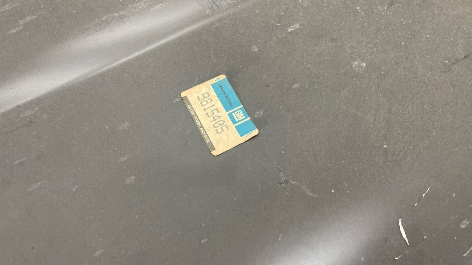 1970-72 NOS GM Chevelle Hardtop Full Quarter Panel & Sail Panel Rear ...