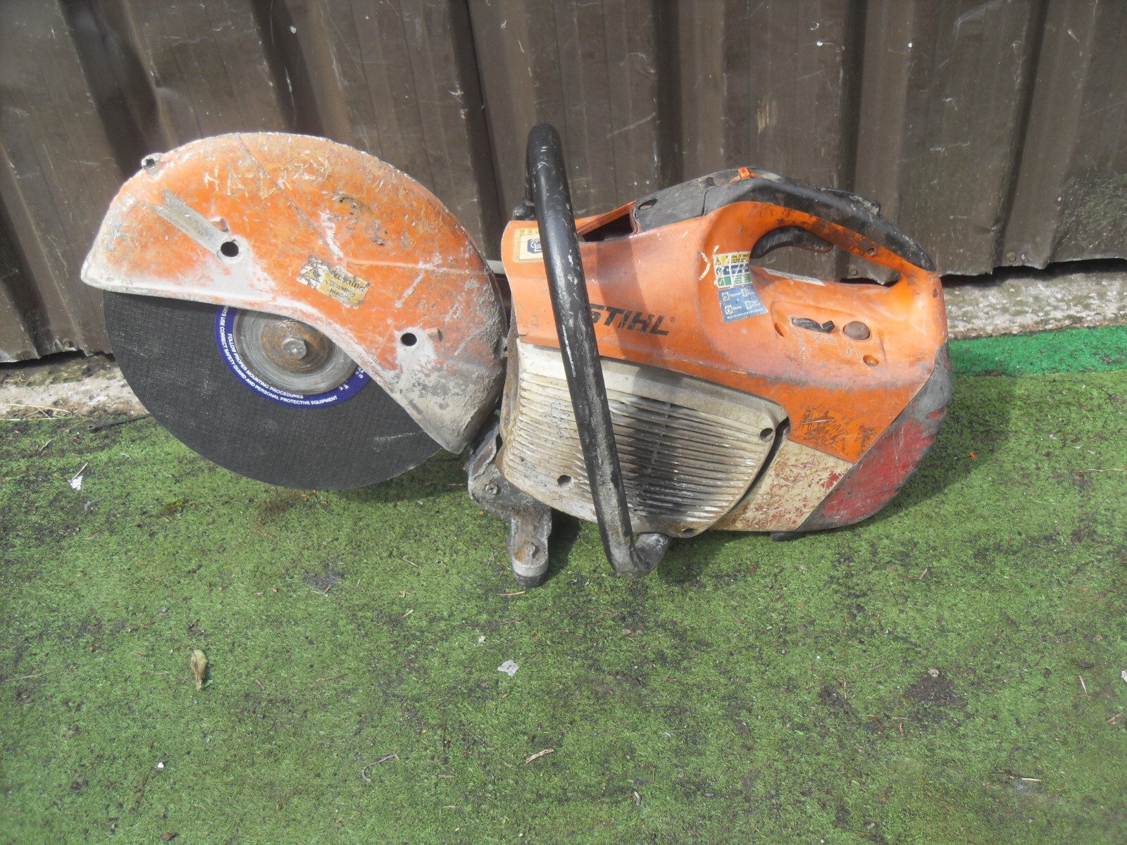 Stihl TS410 petrol disc Stone Concrete Cut off cutter Saw Spares or ...