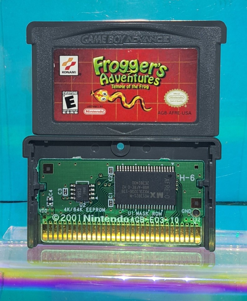 Mint Frogger's Adventures Temple of the Frog Nintendo GameBoy Advance ...