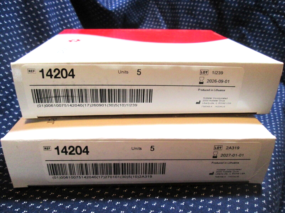 Hollister 14204 New Image Ostomy Skin Barrier 2 Piece FlexWear 2 Boxes ...