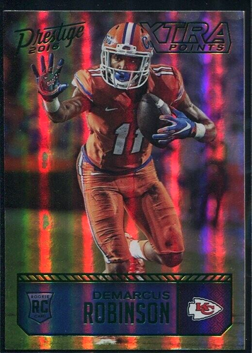 2016 Panini Prestige Extra Points Demarcus Robinson #249 Kansas City ...