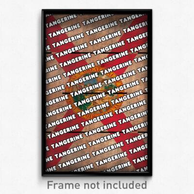 Tangerine Florida Poster (FL City Souvenir 11x17 Town Print) | eBay