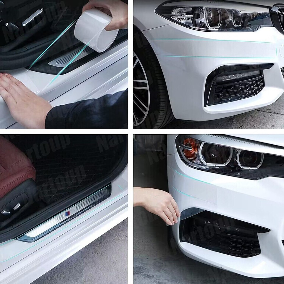 Car Accessorie Door Plate Sill scuff Cover Anti Scratch Decal Sticker ...