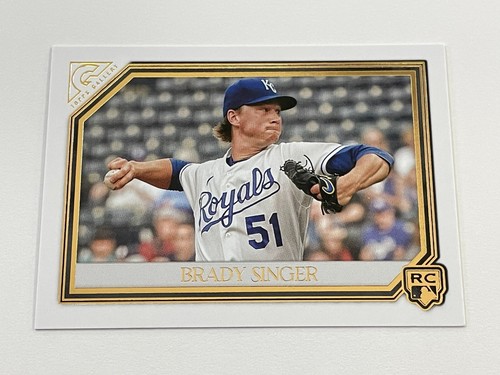 2021 Topps Gallery Baseball Rookie #66 - Brady Singer RC - Kansas City ...