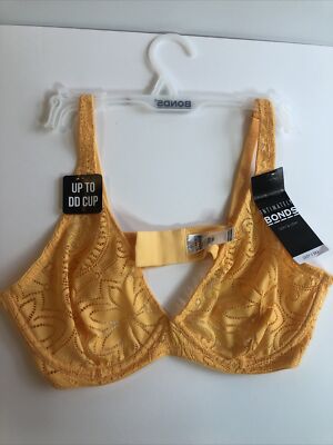 Womens Lace Intimately Deep V Bra Sheer Underwire Bra NEW 38 C | eBay