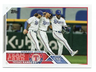 Texas Rangers 292 2023 Topps Texas Rangers Card | eBay