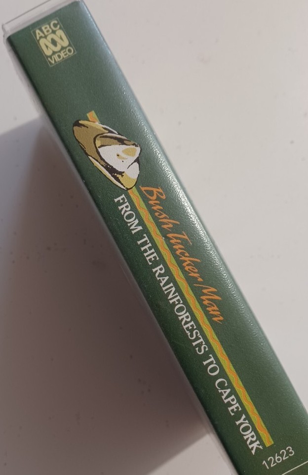 Bush Tucker Man From the Rainforests to Cape York VHS Tape Les Hiddins ...