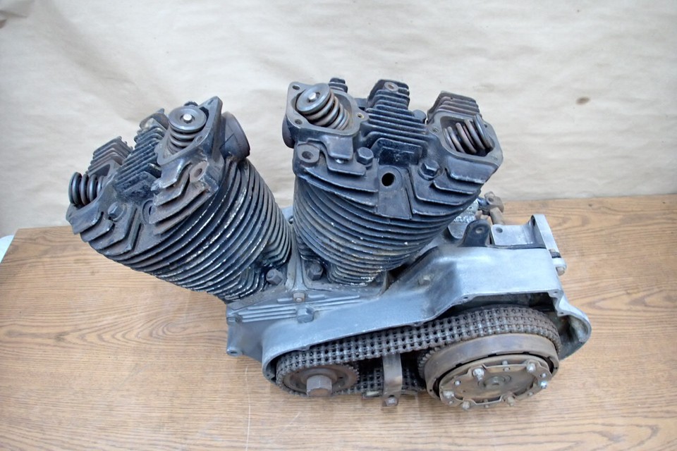 1971 HARLEY DAVIDSON SPORTSTER K MODEL ENGINE MOTOR VINTAGE 16561-57 ...
