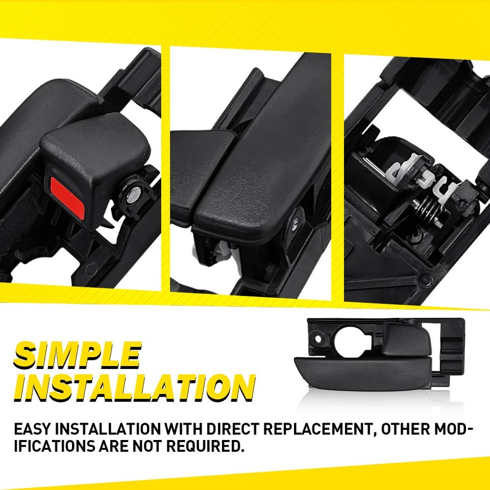 2x Interior Door Driver Handle Front Passenger For 2007-2011 Hyundai ...