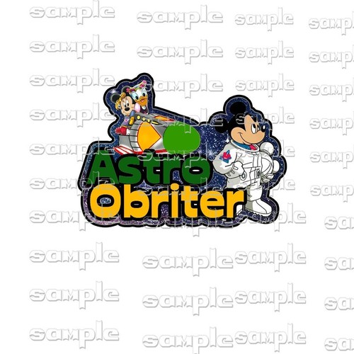 Disney Astro Orbiter Ha Premade Scrapbook Page Paper Piece die cut | eBay