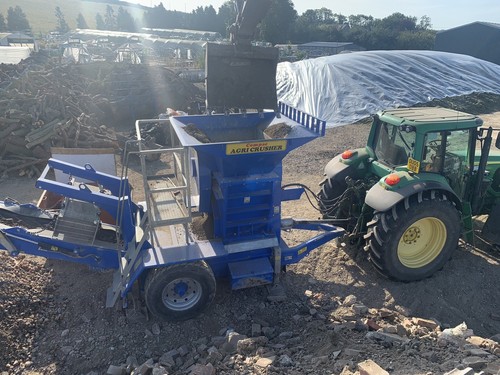 Mobile Stone/Concrete Crusher For Hire. Plant Hire/ Groundworks | eBay