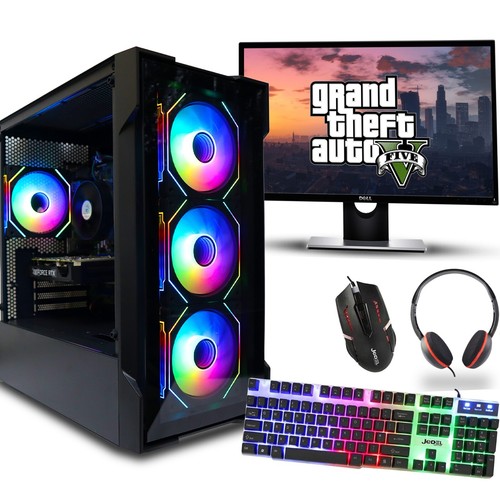 Gaming PC Lote Intel Core i5/16GB RAM / 1TB+ 128GB SSD / Gt 710 ...