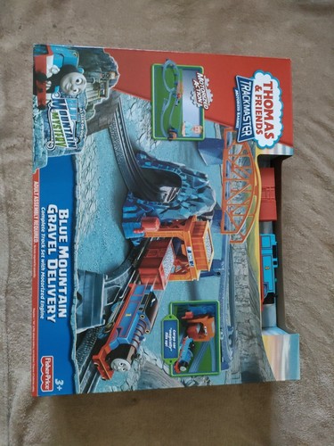 Trackmaster Blue Mountain Gravel Delivery Train Set by Fisher Price ...