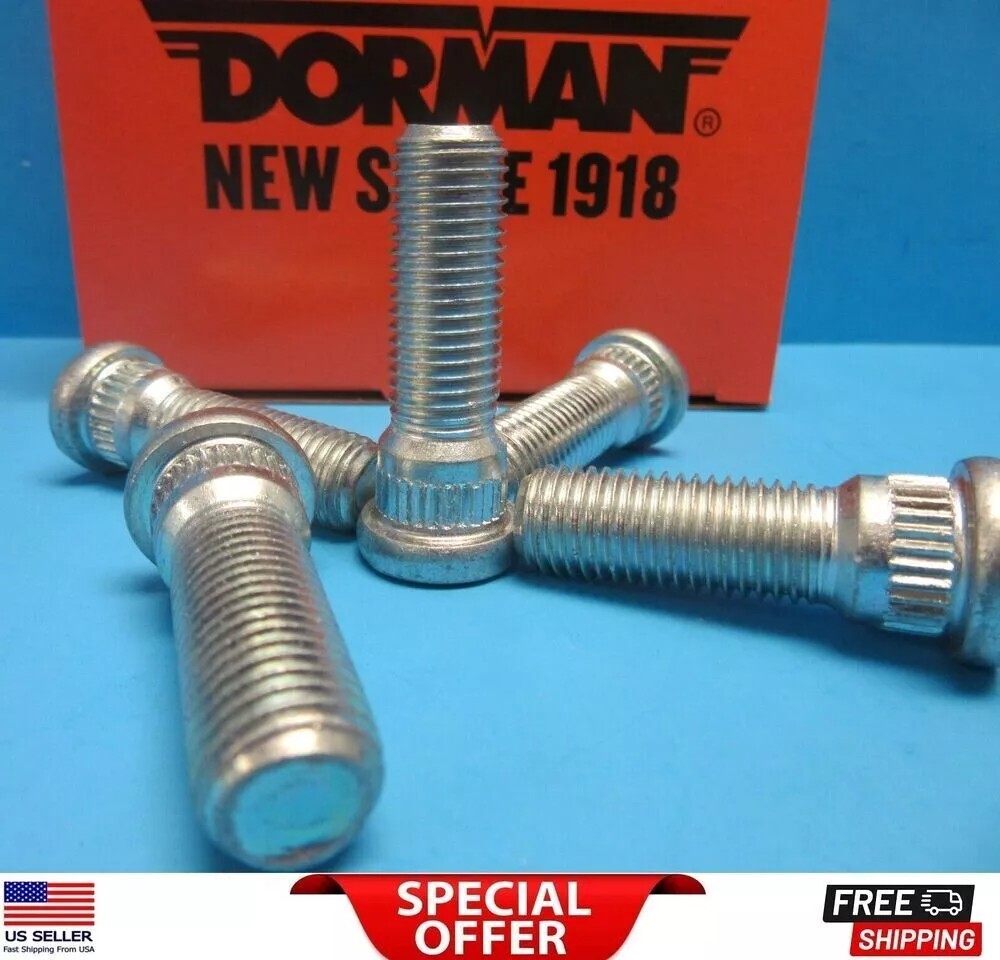 Dorman 5 Wheel Lug Studs Rear L & R Replace GMC OEM # 610186 | eBay