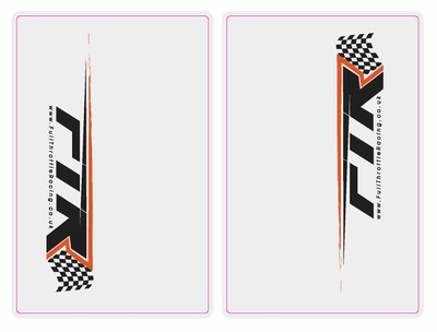 FTR Clear Upper Fork Graphics Stickers Decals KTM SX SXF EXC EXCF XC ...