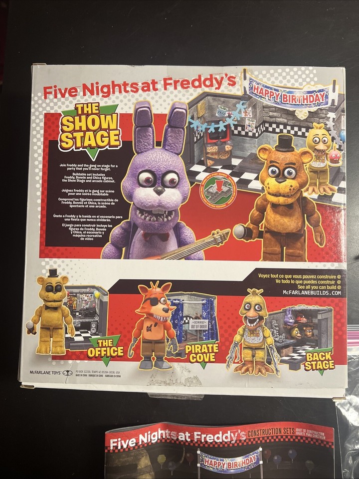 Five Nights at Freddy's THE SHOW STAGE McFarlane 2016 #12035 FNAF - 99% ...