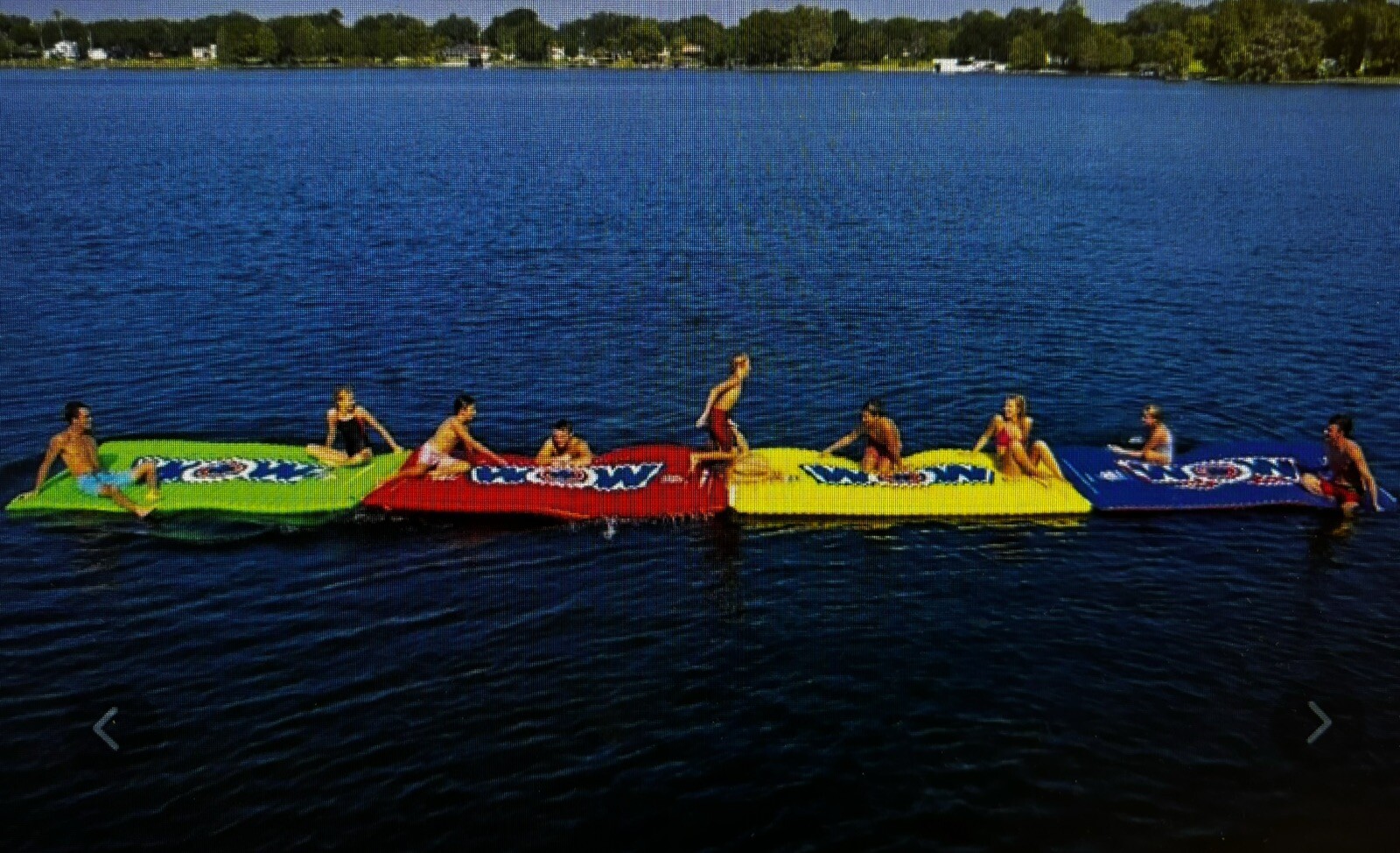 Wow World Of Watersports Inflatable Floating Water Walkway 10 x 6 FT ...