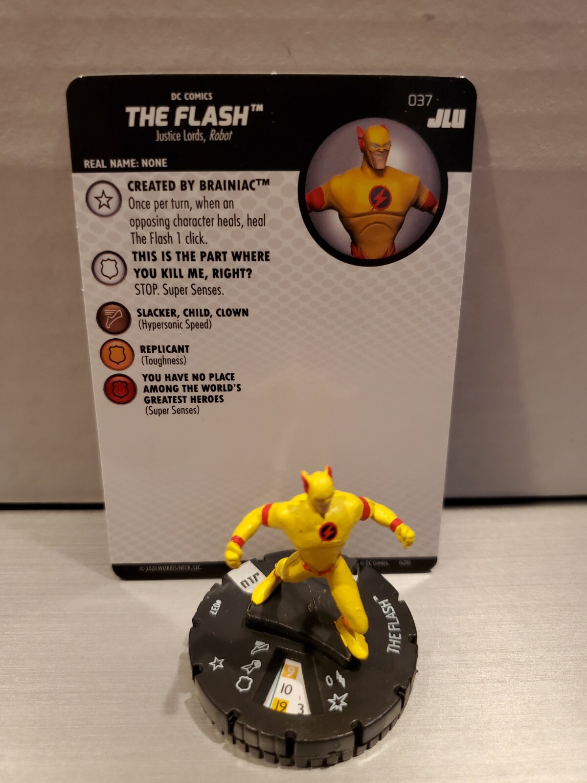 DC Heroclix Justice League Unlimited 037 The Flash Rare | eBay