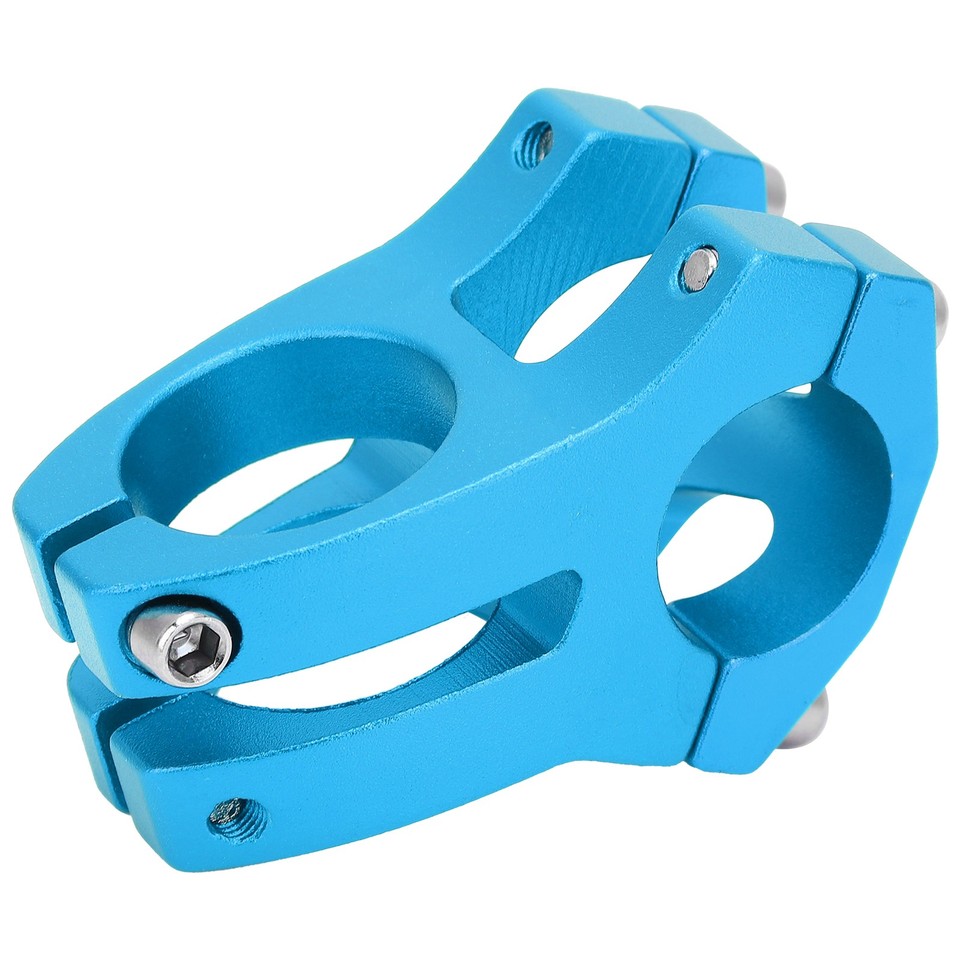 ↑New (Blue)LUNJE 25.4x35MM Bike Handlebar Short Stem Riser Aluminum ...