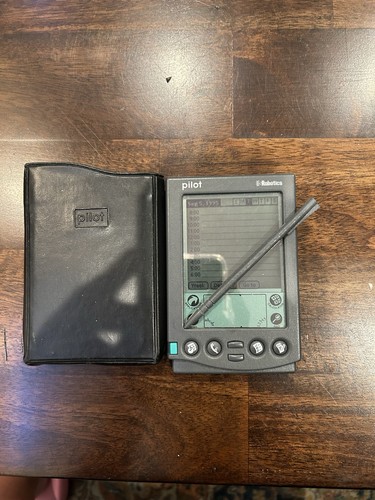 Palm Pilot 5000 PDA USRobotics With Stylus Pen And Case WORKS | eBay