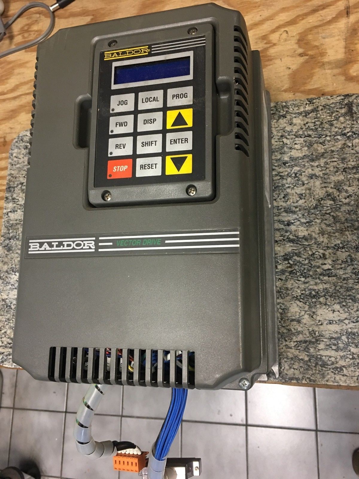 USE Baldor Vector Drive CUSTOM VE0831A05 2.5KHz PWM 230VAC | eBay