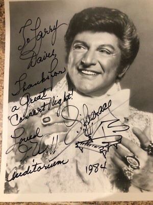 Signed autograph Liberace | eBay