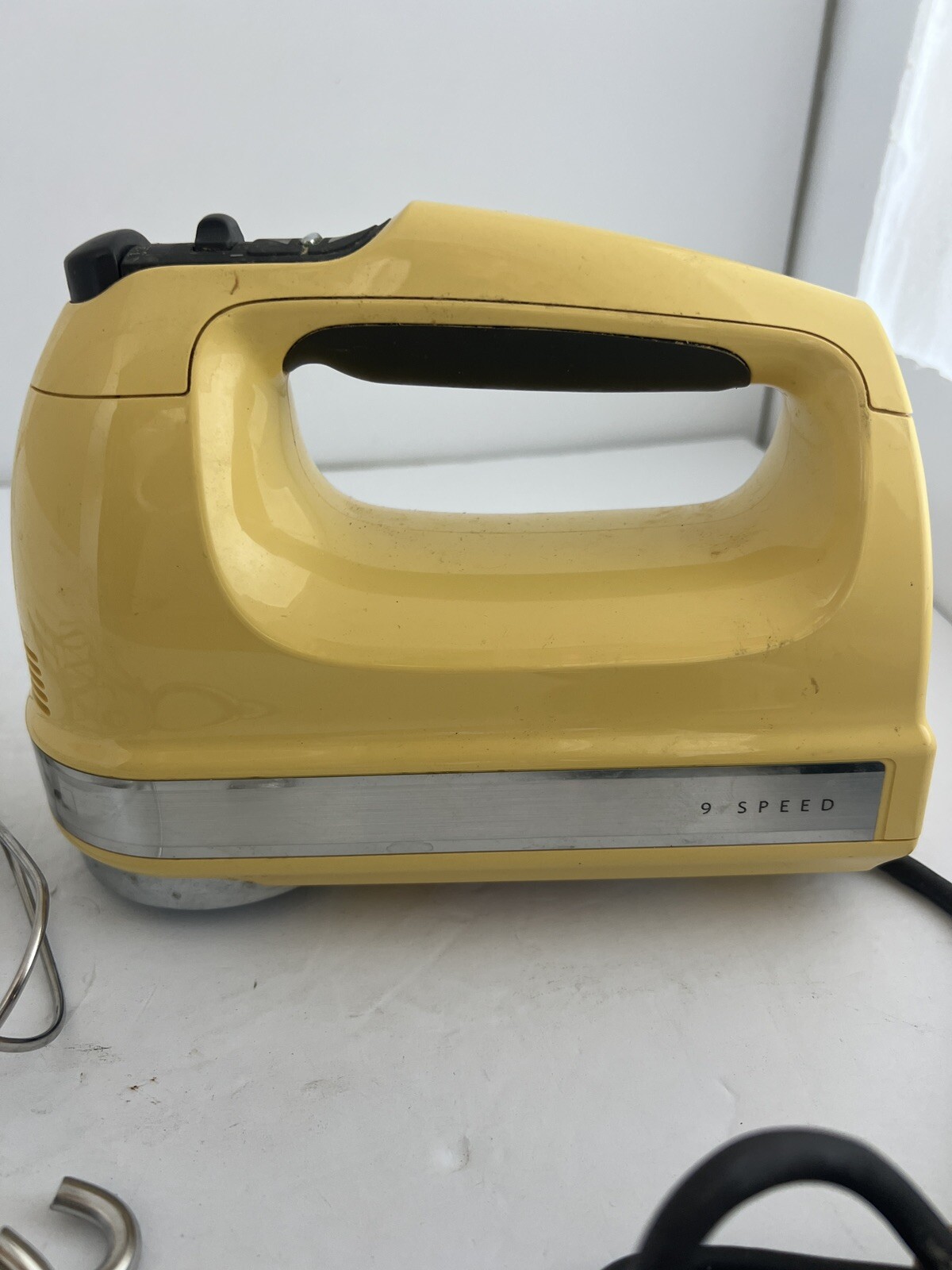 KitchenAid Hand Mixer 9 Speed Yellow Gold Retro Discontinued Rare ...