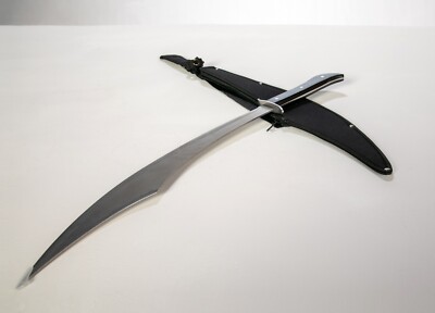 25" Scimitar Shamshir One-Handed Curved Sword, Collectable Nylon Sheath ...