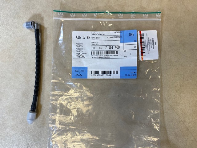 BMW 61667161468 Genuine OEM Factory Original Washer Hose for sale ...